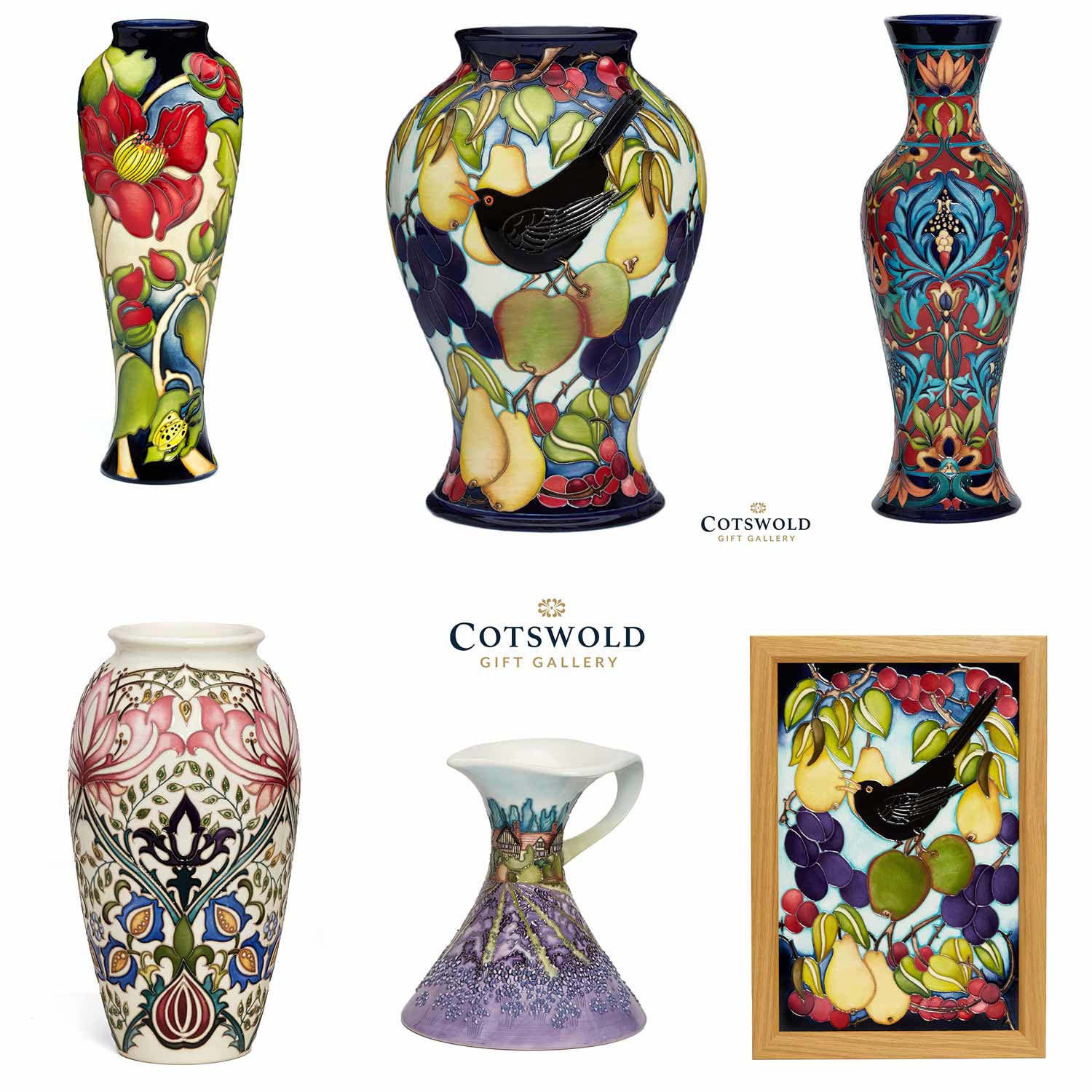 Buy Moorcroft Pottery – Official Retailer – Cotswold Gift Gallery